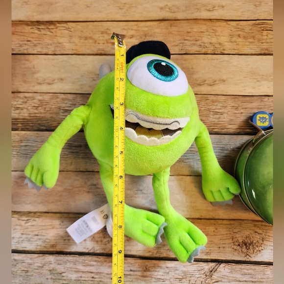 Disney | Toys | Disney Pixar Monsters University Mike Wazowski Plush ...